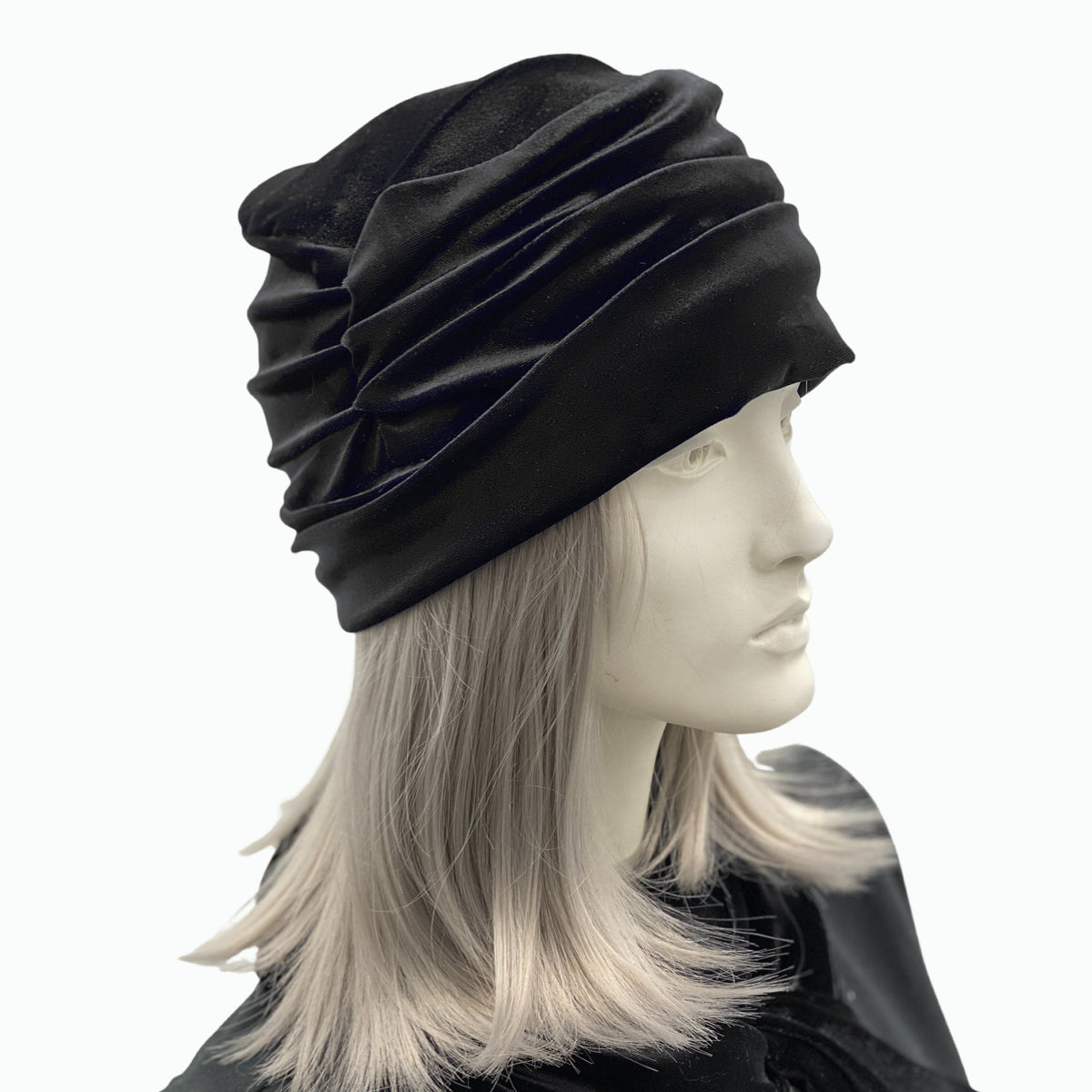 Elegant Stretch Velvet Slouch Hat for Women – Boston Millinery